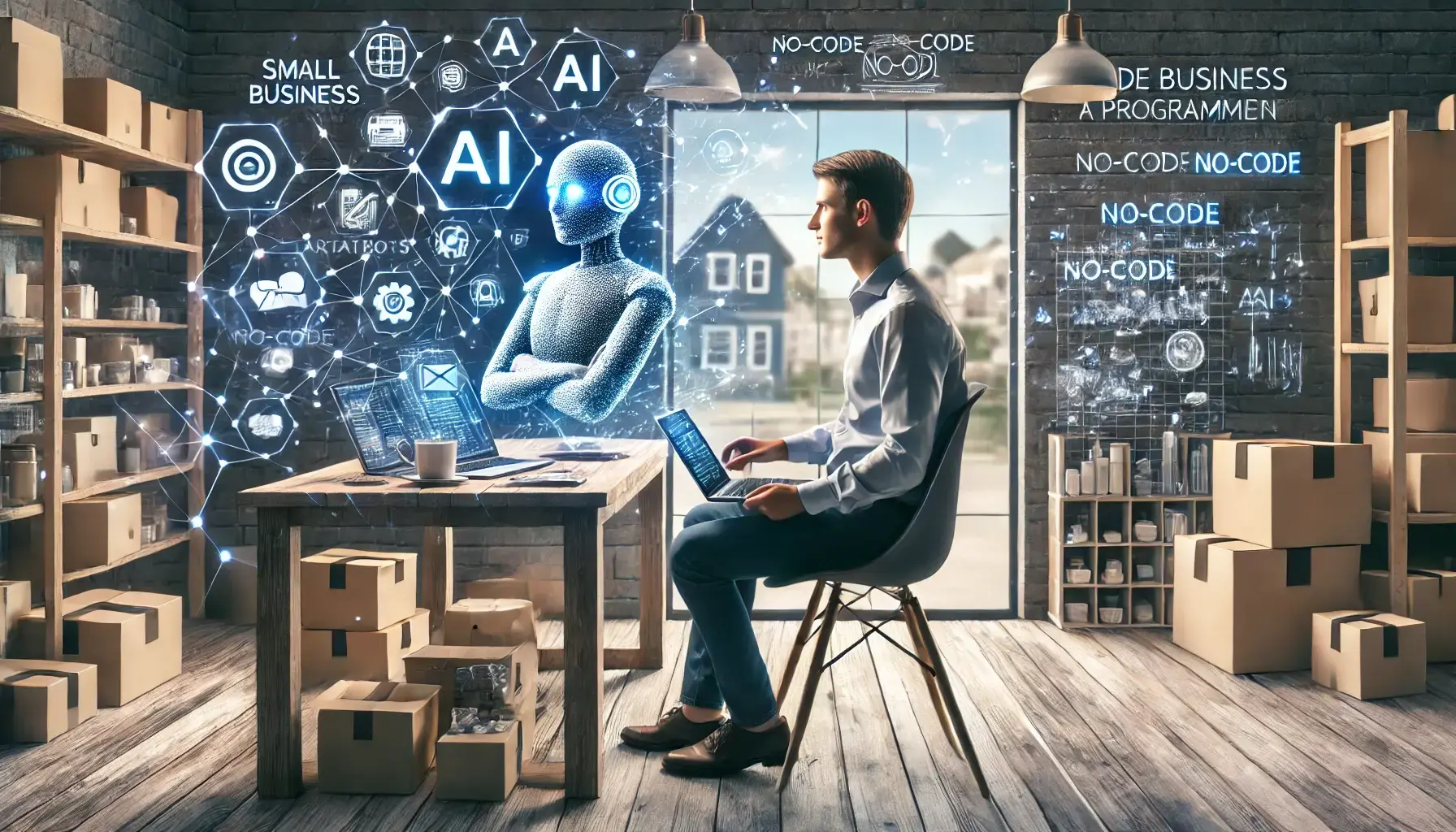 💡 Cómo lanzar un negocio con inteligencia artificial (sin ser programador)